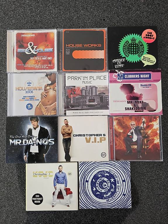 11 CD's OXA Club, House, Kaufleuten, Ministry of Sound im Kanton Aargau ...