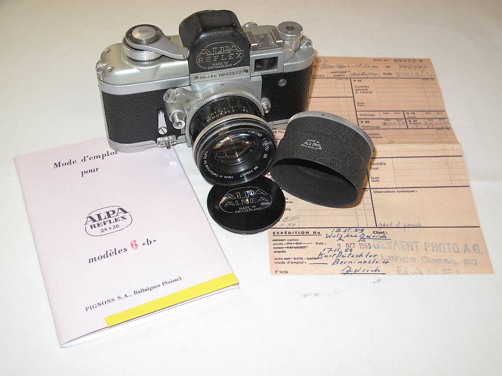 Alpa 11Si & Kern Macro Switar 50mm & Alpa master im Kanton Basel ...