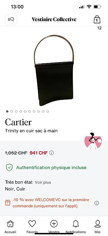 Sac Trinity de Cartier original Canton Fribourg - anibis.ch