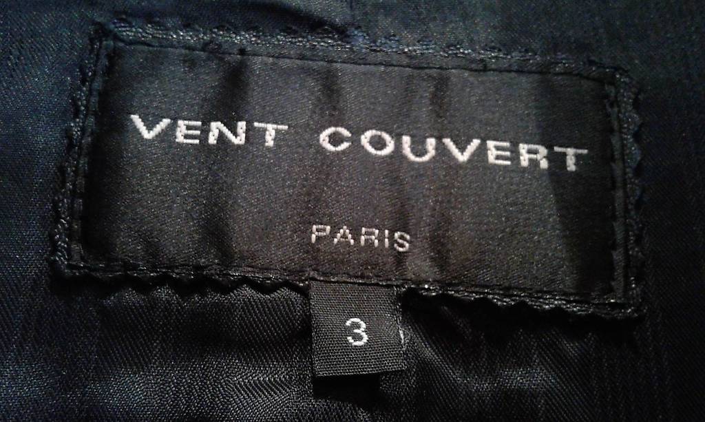 Manteau en cuir noir - Vent Couvert - taille 3 Canton Genève - anibis.ch