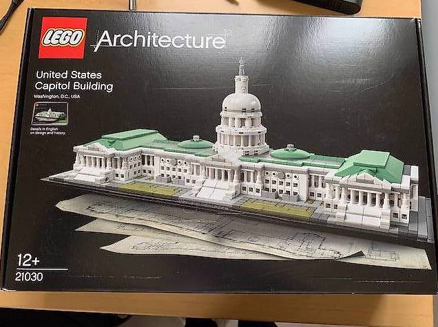 LEGO Architecture United States Capitol Building 21030 Canton Genève ...
