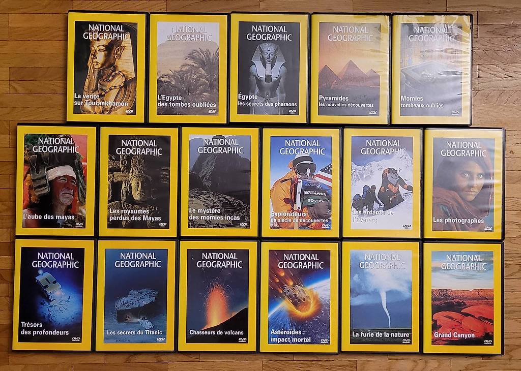 DVDs National Geographic Cantone Vaud - anibis.ch
