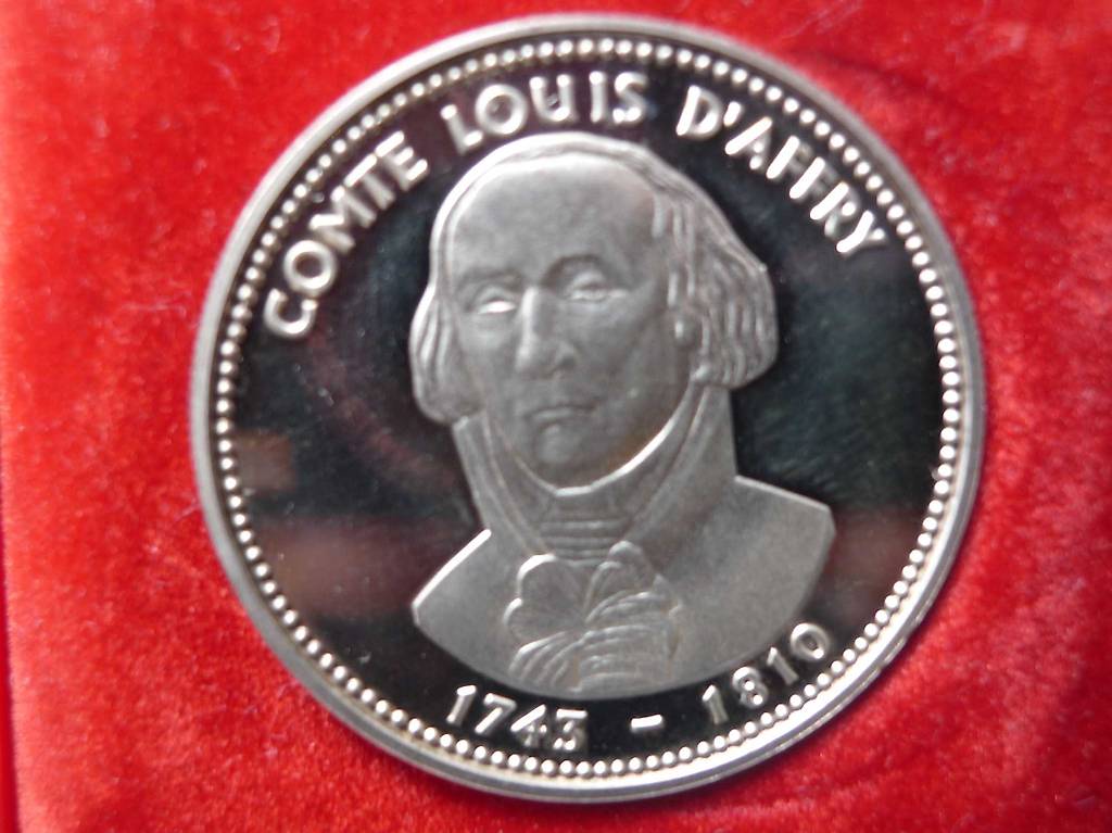 Pièce d'argent Compte Louis d'Affry Canton Fribourg - anibis.ch