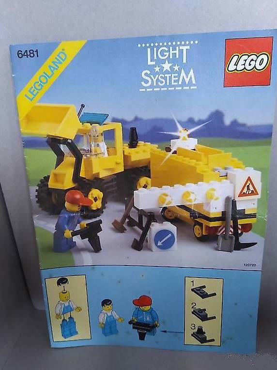 Set lego 6481 con istruzioni e box & batteria x luci 1989 im Kanton ...