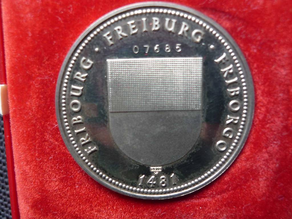 Pièce d'argent Compte Louis d'Affry Canton Fribourg - anibis.ch