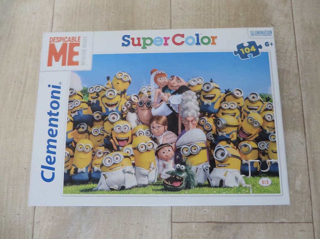 J091- Clementoni - Puzzle Minions 104 pces (6+) Canton Vaud - anibis.ch