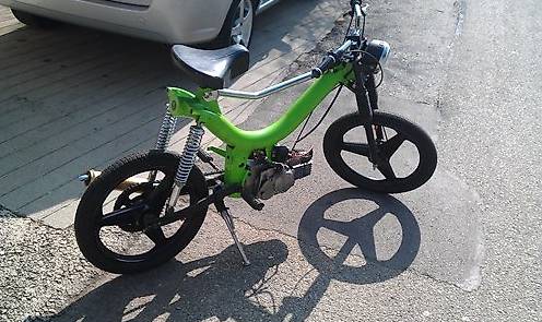 Velomoteur Puch Manet Korado Supermaxi Tuning superbe vert Canton ...