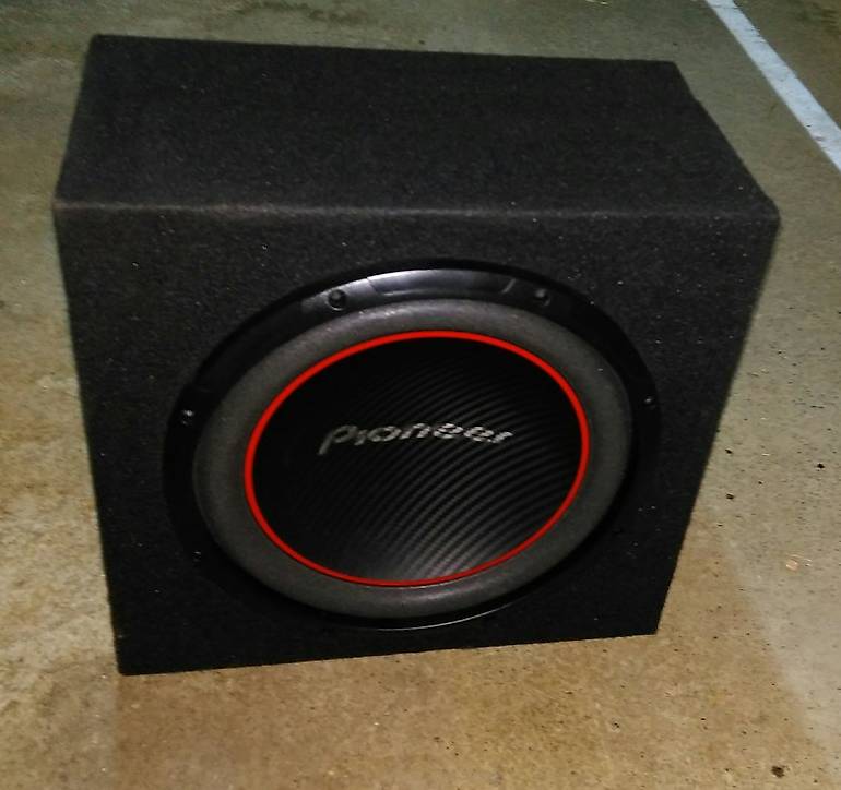 A vendre caisson de basses Pioneer Subwoofer Canton Vaud - anibis.ch