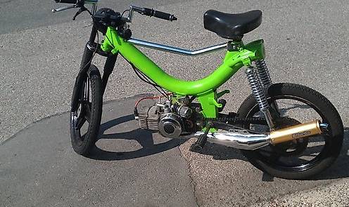 Velomoteur Puch Manet Korado Supermaxi Tuning superbe vert Canton ...