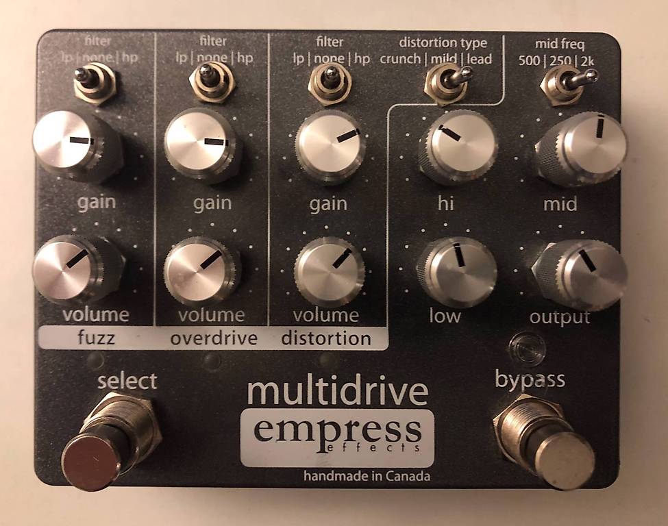 Distorsion + overdrive + fuzz, de marque Empress Canton Genève - anibis.ch