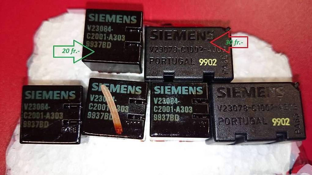 6relais zke bmw e46 vw audi calculateur Canton Fribourg - anibis.ch