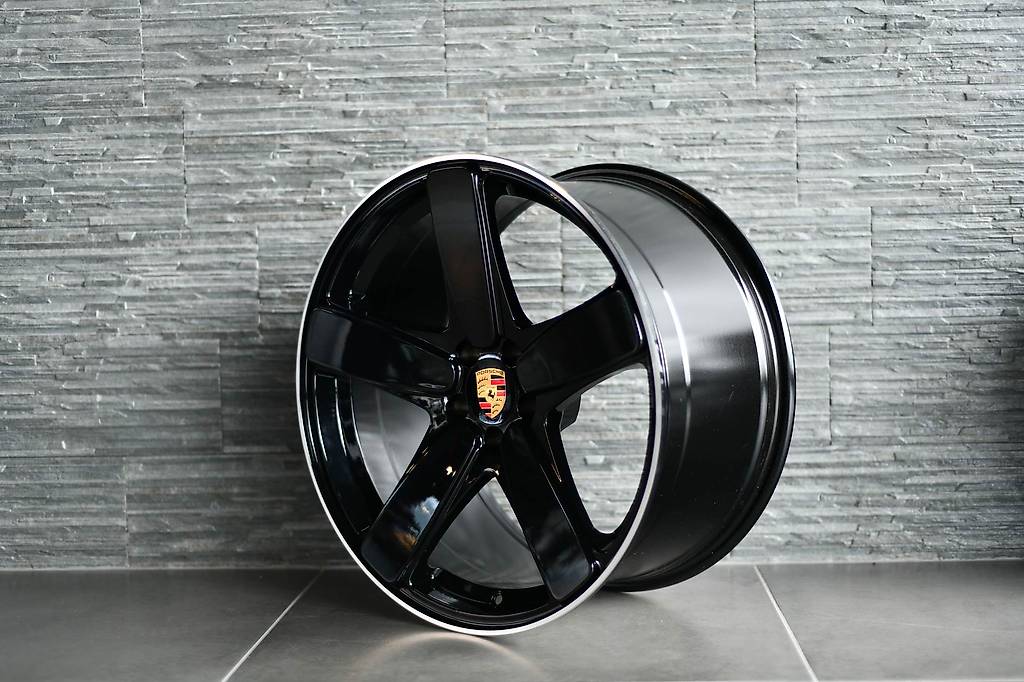 Jantes alu Porsche Sport Classic noires 20" Porsche Macan Canton Jura ...