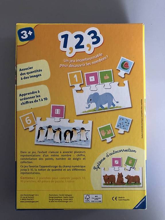 Jeux puzzle pour apprendre les chiffres im Kanton Waadt - anibis.ch