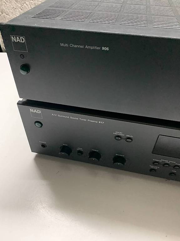 NAD 917 +906 ensemble 2x 90W im Kanton Waadt - anibis.ch