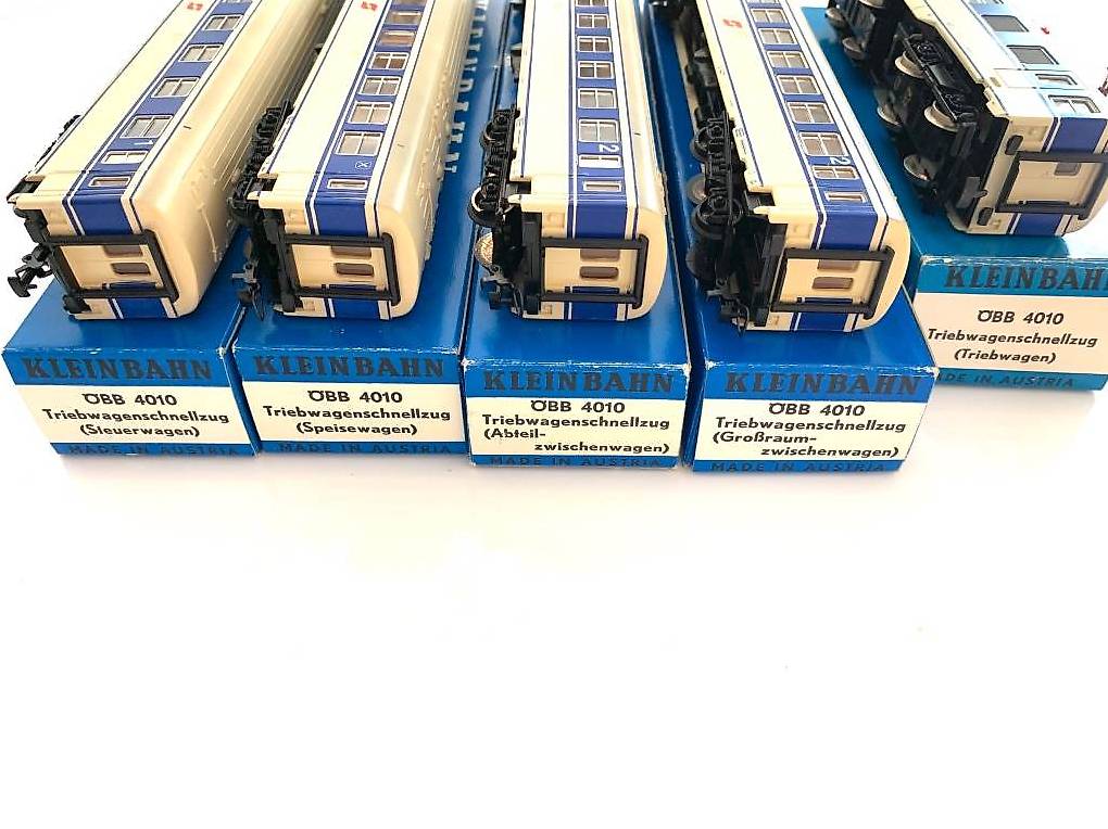 Kleinbahn Triebwagenzug Transalpin ÖBB, 4010, H0, DC, OVP Canton Berne ...
