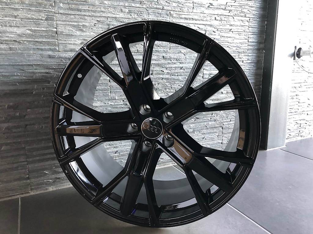 Jantes alu Audi Q5, Q7, Q8 9x20 ET20 5x112 noires brillantes Canton ...