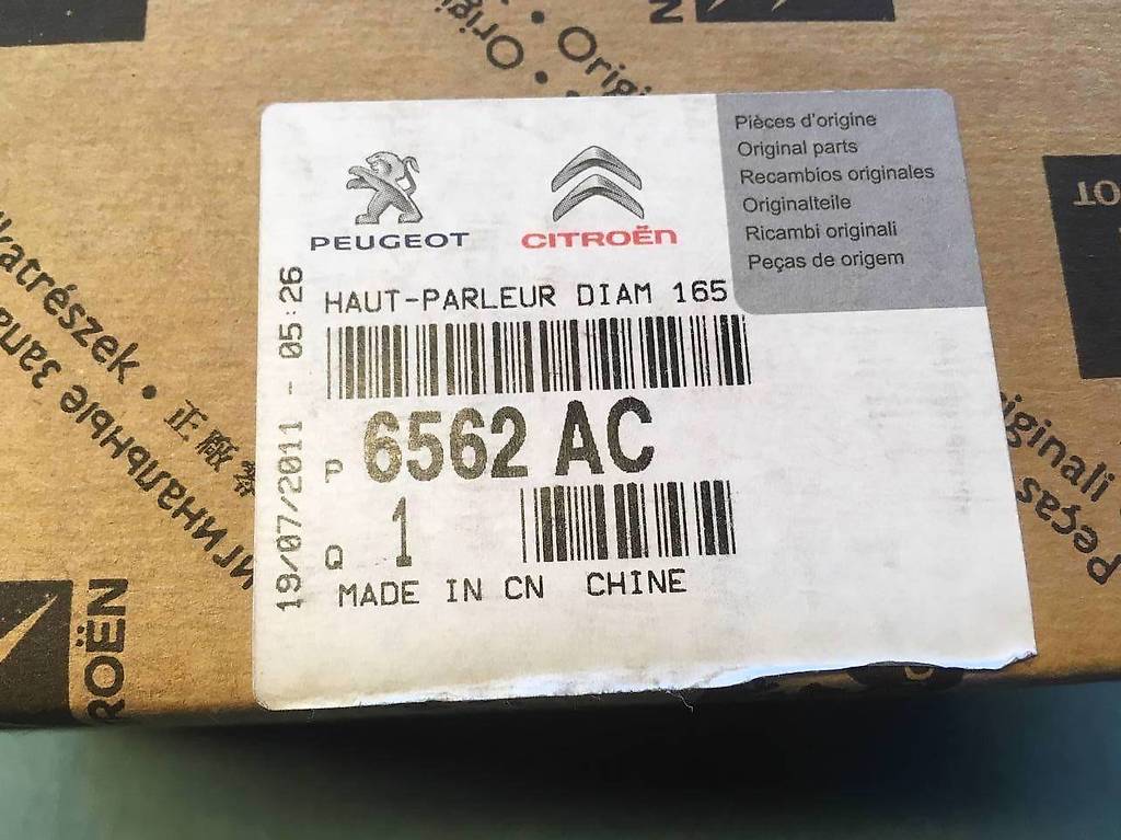 Citroën C2, C3 A51, C3 II: Lautsprecher vorne NEU Canton Fribourg ...