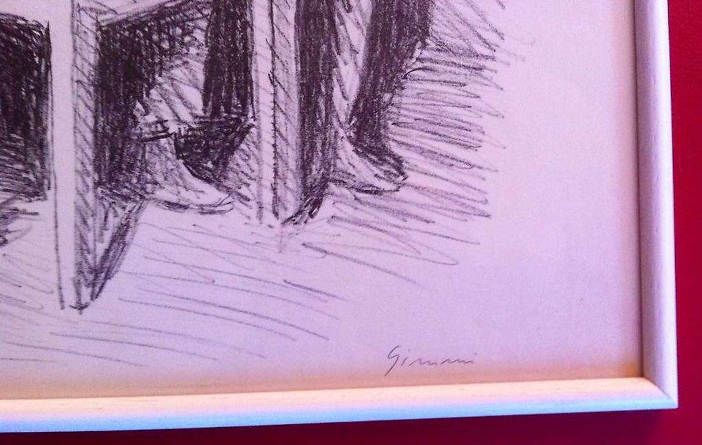 GIMMI Wilhelm, 1886-1965, lithographie Canton Valais - anibis.ch