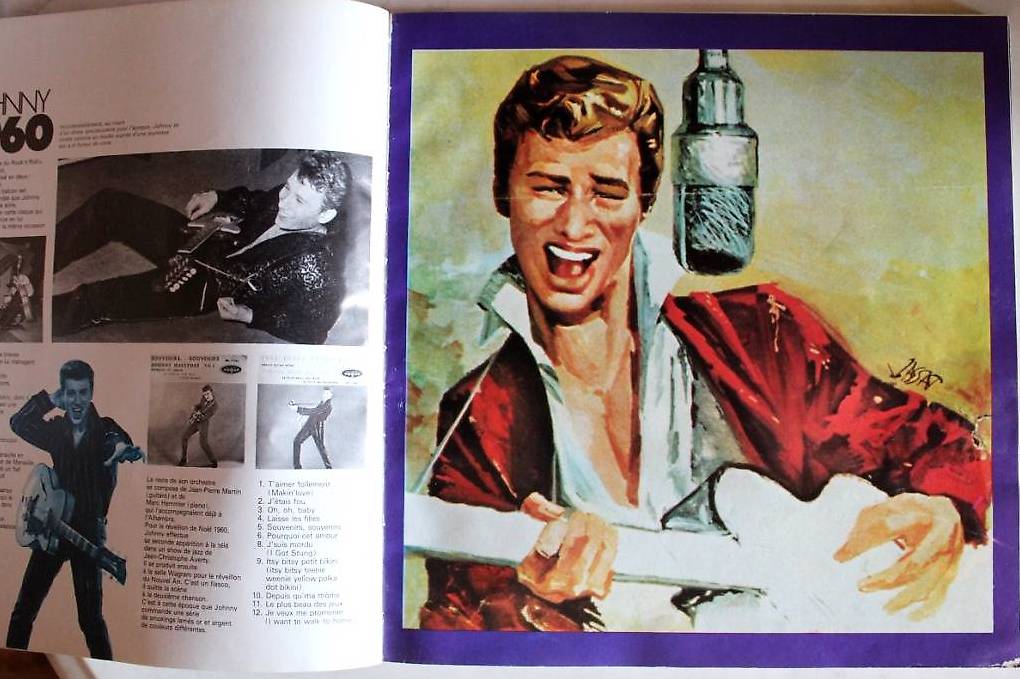 Johnny La première discographie complète de Johnny Hallyday Canton ...