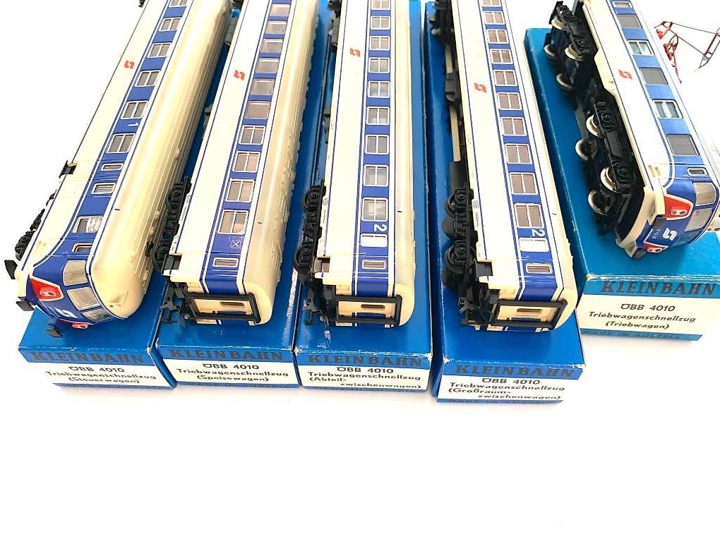 Kleinbahn Triebwagenzug Transalpin ÖBB, 4010, H0, DC, OVP Canton Berne ...