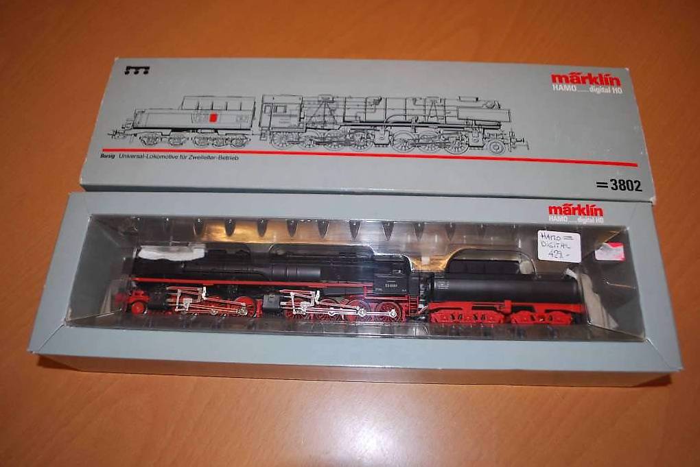 Marklin 3802 Digital Ho Borsig Mallet excellent état, 328frs Canton ...