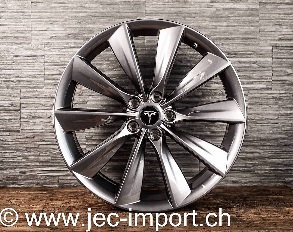 jantes alu Tesla Model S ou Model X 8.5x21 et 9.5x21 ET40 Canton Jura ...