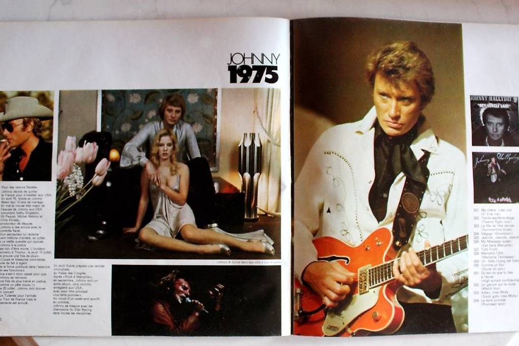 1977 La première discographie complète de Johnny Hallyday Canton ...