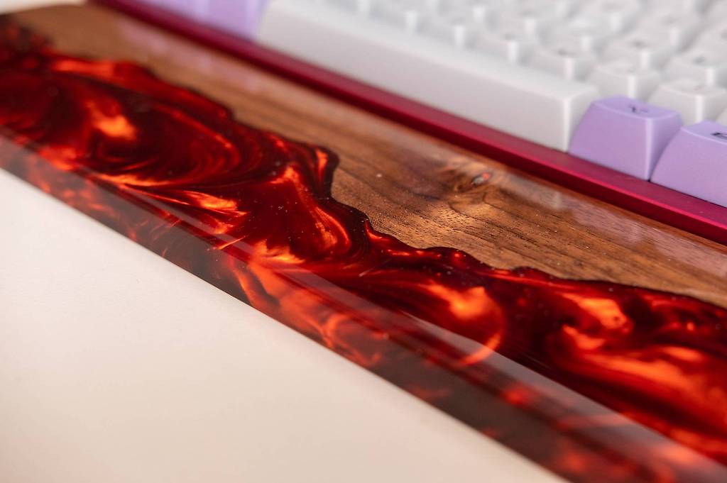 Epoxy Keyboard Wrist Rest Rot Tastatur Handgelenkauflage Canton Schwytz ...