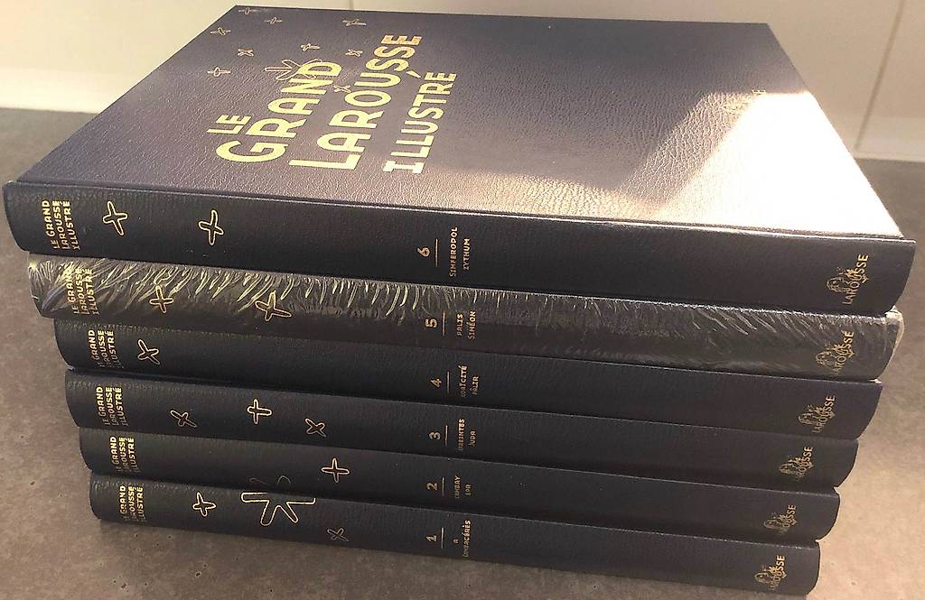 Le grand Larousse - Dictionnaire Encyclopédique en 6 volumes Canton ...