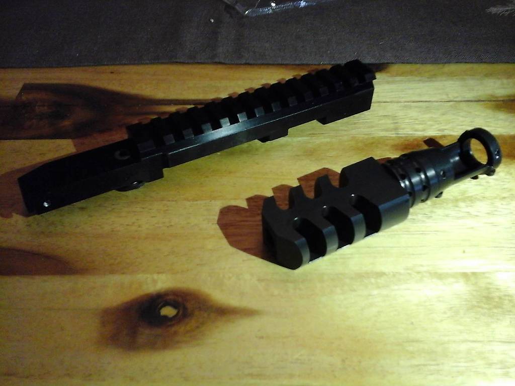 K31 Bundle Picatinny Rail + Mündungsbremse NEU Cantone Lucerna - anibis.ch