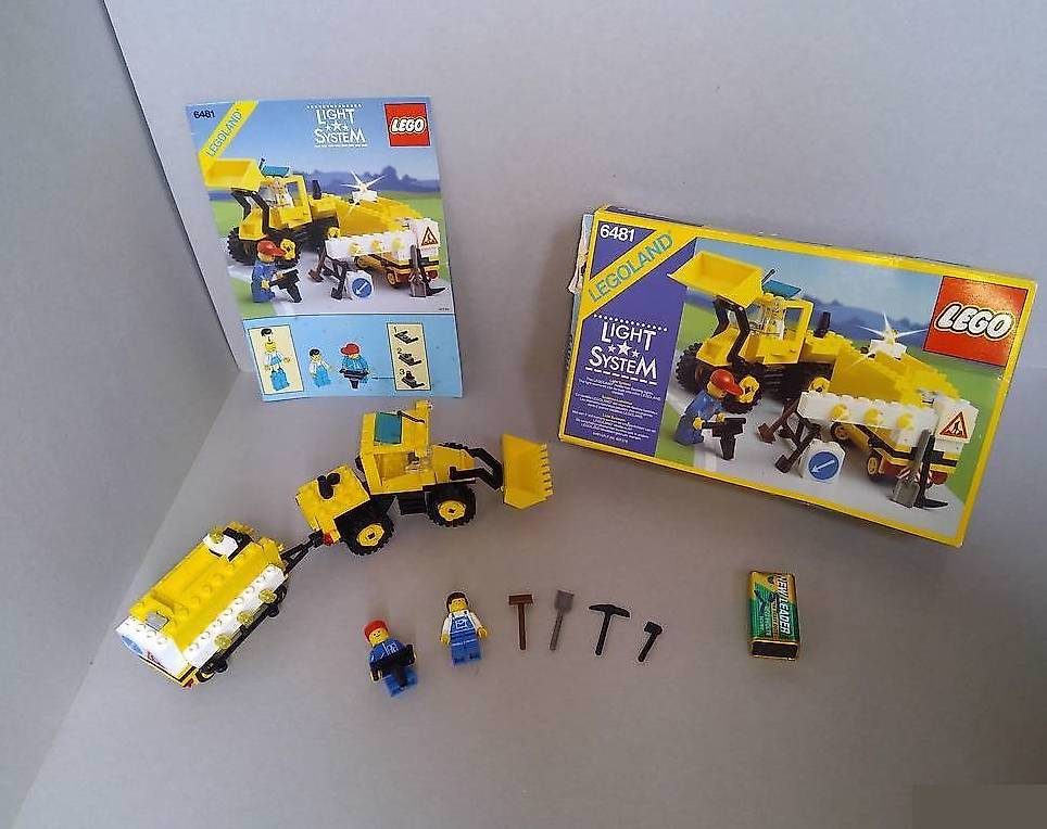 Set lego 6481 con istruzioni e box & batteria x luci 1989 im Kanton ...