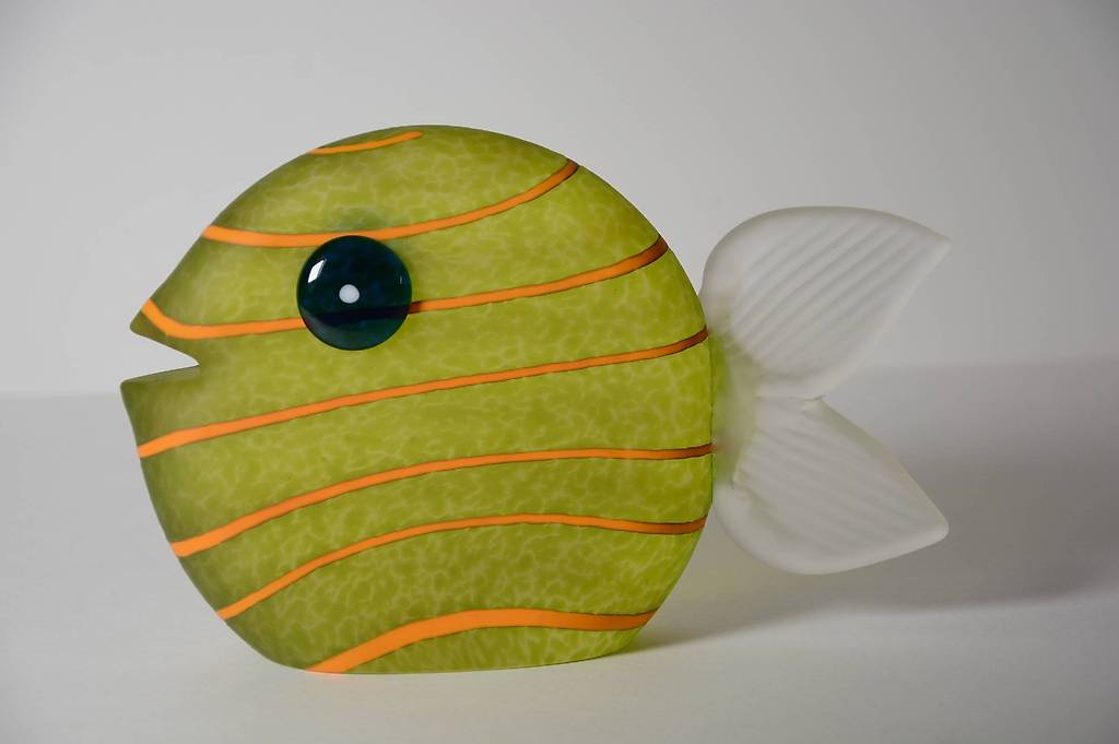 Poisson en verre - Studio Borowski Art Glass Canton Vaud - anibis.ch