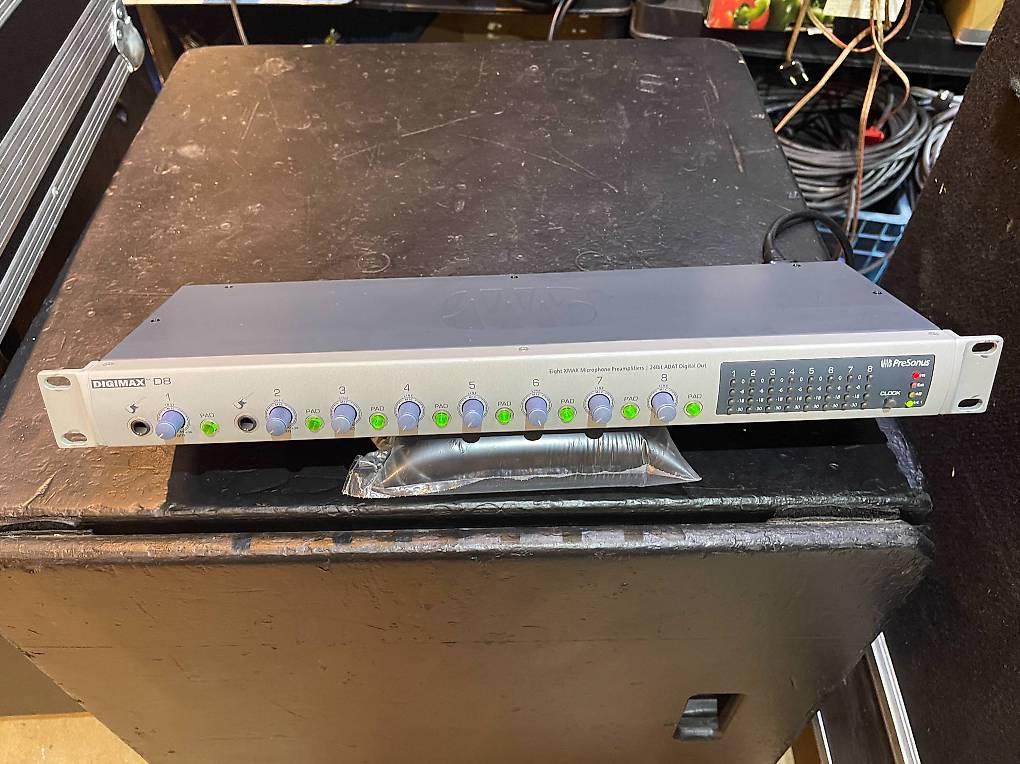 PreSonus DigiMax D8, 8 Channe Preamplifier Overview Canton Schaffhouse ...