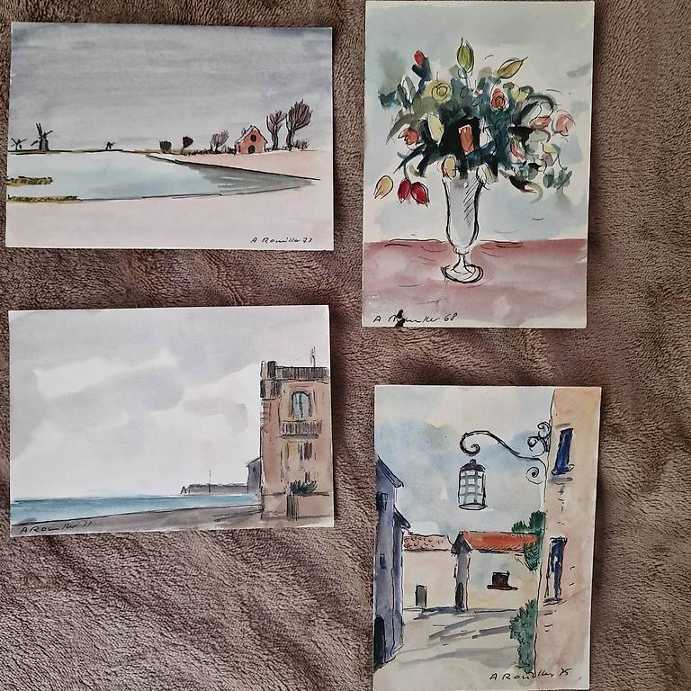 cartes postales dessin Armand Rouiller Cantone Vaud - anibis.ch