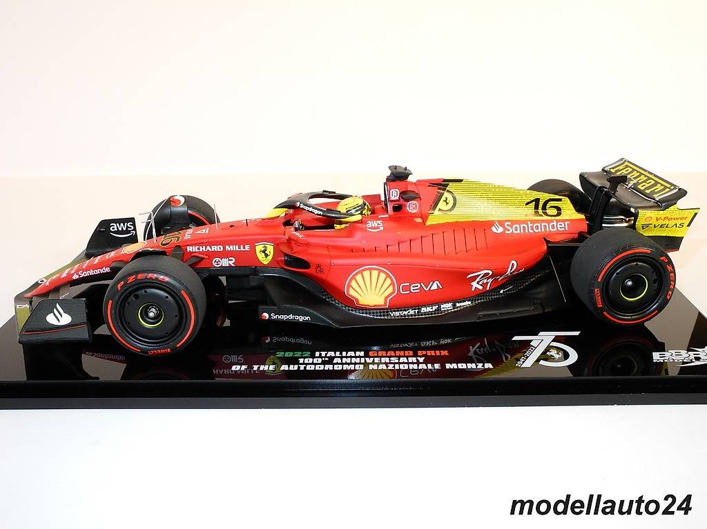 Ferrari F1-75 2th GP Monza 2022 Leclerc / BBR 1:18 im Kanton Zürich ...