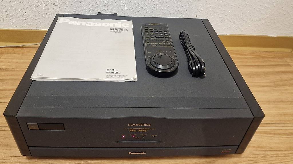 panasonic NV-HS 8000 STUDIO S-VHS /C-VHS REKORDER REVIDIERT Canton ...