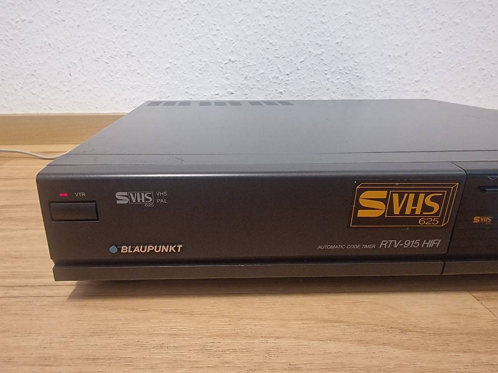 blaupunkt rv 915 s-vhs rekorder revidiert & fernbedienung im Kanton ...