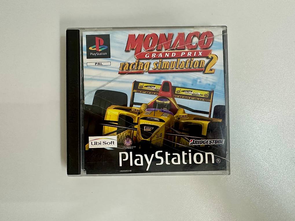 Monaco Grand Prix: Racing Simulation Sony Playstation 1 PS1 Canton ...