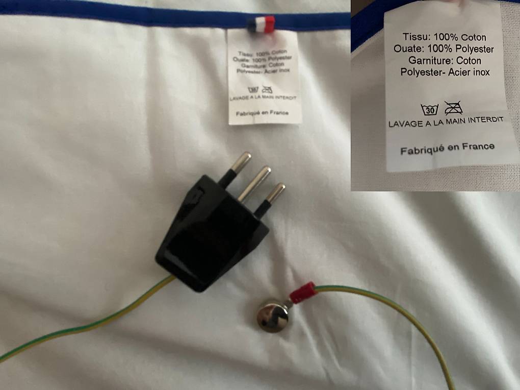 Sur-matelas de mise à terre Esprotec 160×200, parfait état Canton ...