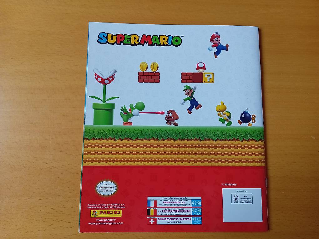 Super Mario Playtime Panini Album Canton Fribourg - anibis.ch