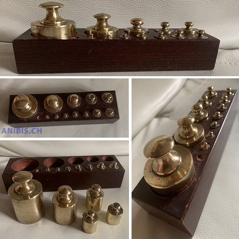 Balance de bijoutier et Poids laiton Canton Genève - anibis.ch