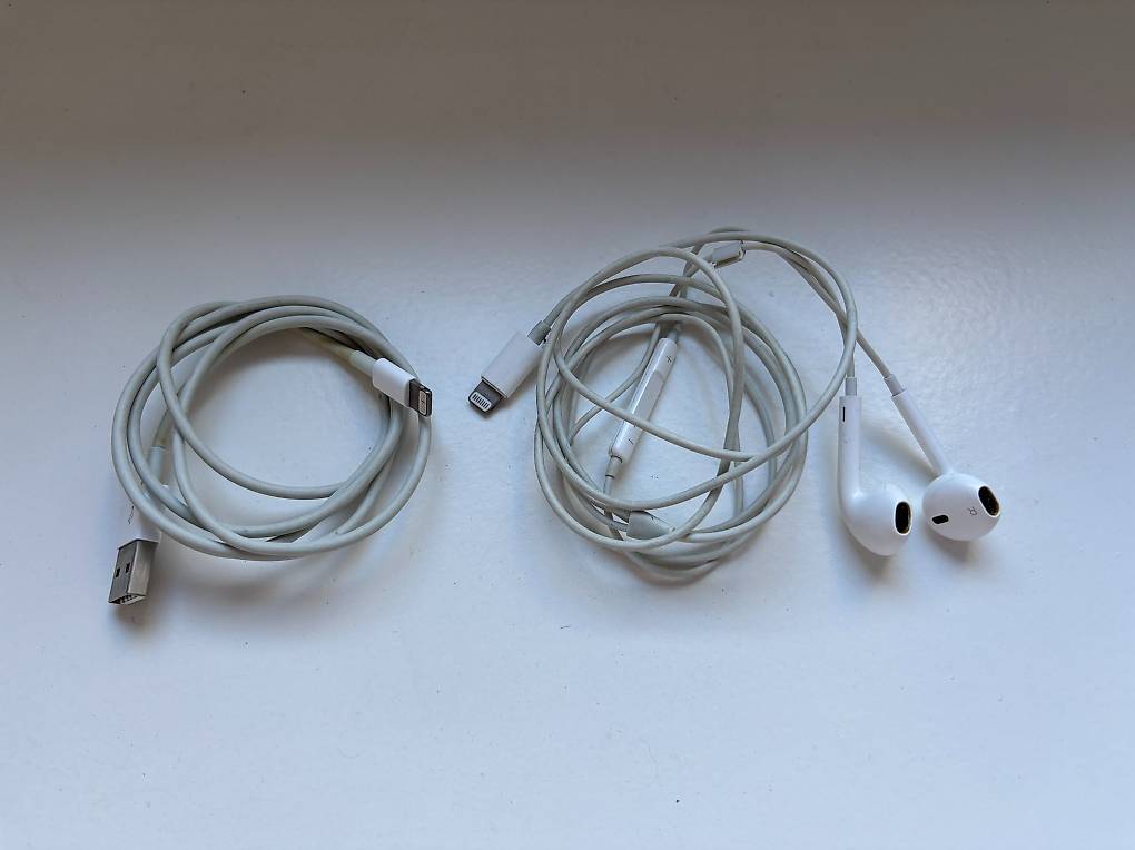 Apple EarPods Lighting et câble Lighting USB blancs im Kanton Genf ...