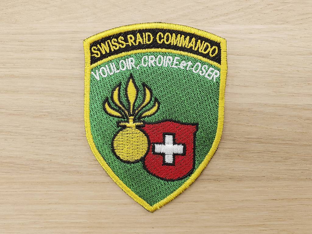 Badge SWISS RAID COMMANDO Schweizer Armee Militär Canton Argovie ...