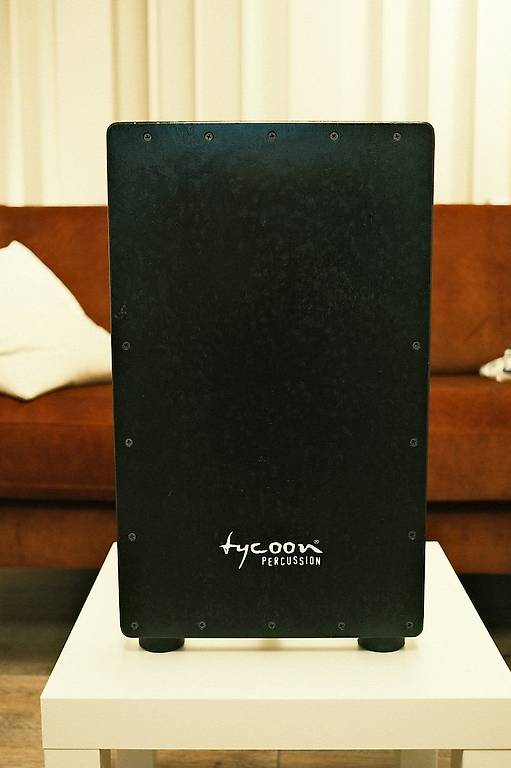 Acrylic Cajon by Tycoon Percussion + Cajon Port + Gewa case Canton Vaud ...