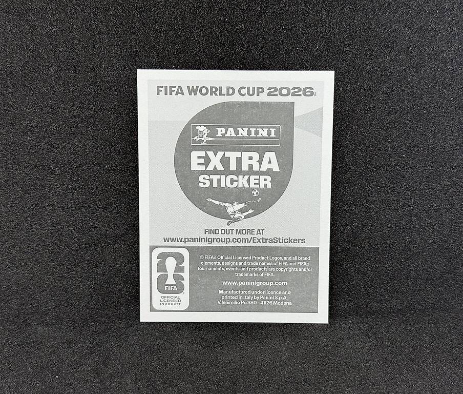 Moises Caicedo Panini 2026 Extra Sticker Regular Base Violet Canton ...