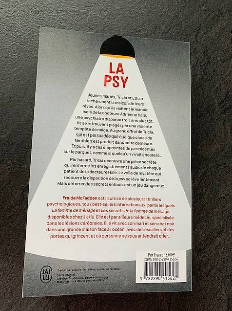 La Psy - Freida McFadden Canton Vaud - anibis.ch