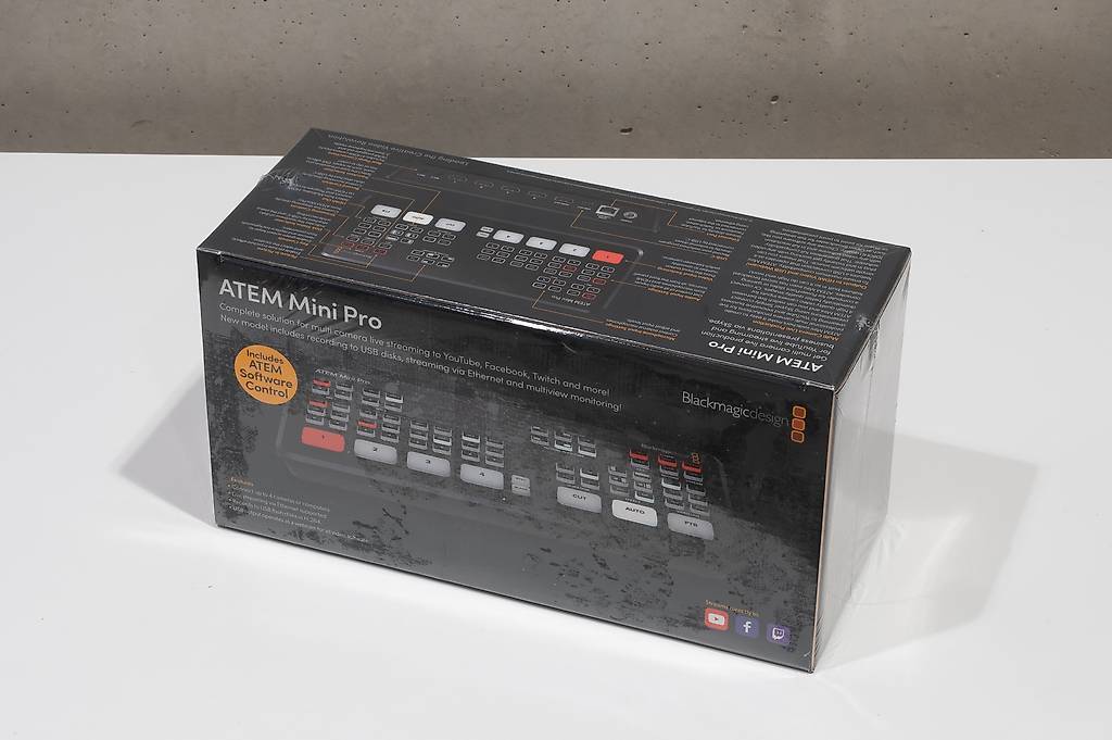 Blackmagic Atem Mini Pro - Mélangeur Vidéo Streaming (NEUF) im Kanton ...