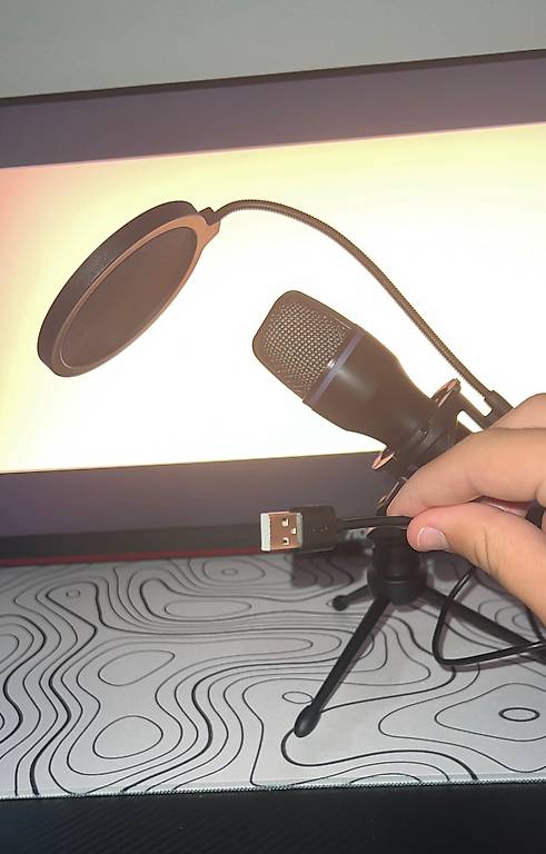 Microphone Onlan MC-30 Streaming Expert Noir Canton Vaud - anibis.ch