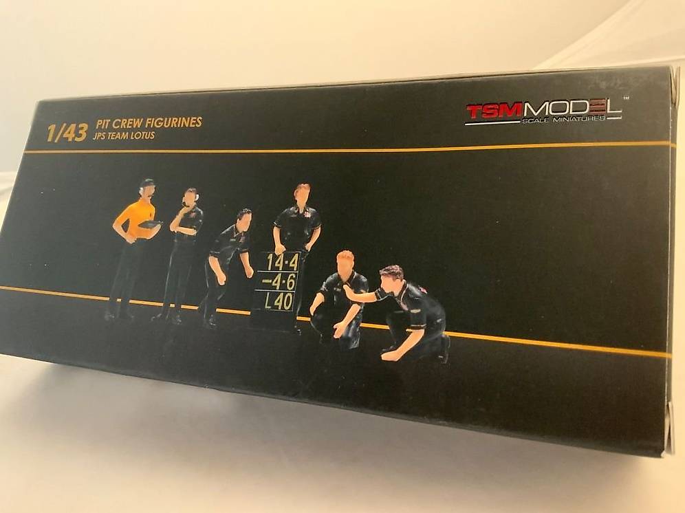 PIT Stopp F1 Crew Team Lotus JPS 1977 TSM 1:43 Canton Saint-Gall ...
