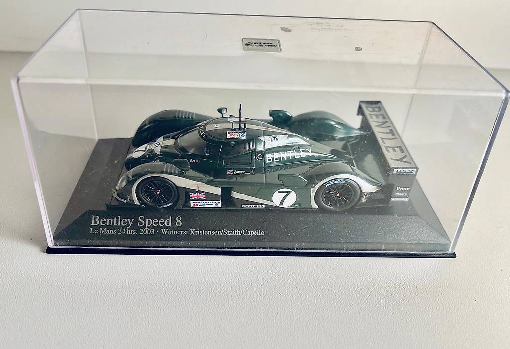 Modèle réduit 1/43 Bentley Speed8 - 24h du Mans 2003 Canton Genève ...